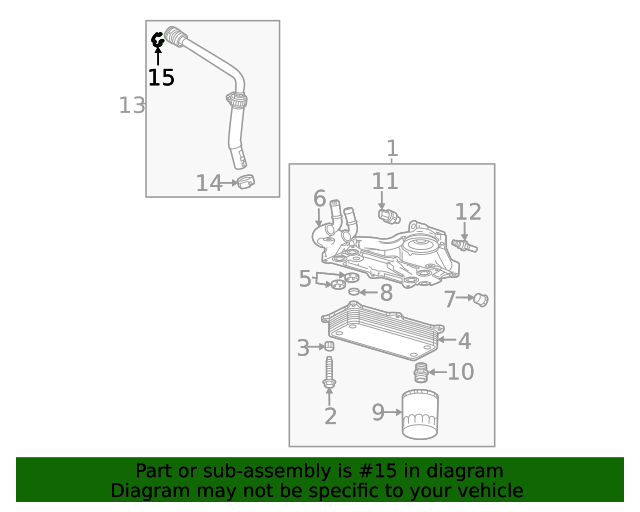 2014-2023 Chevrolet Inlet Pipe Retainer Clip 88996648 | GMPartsDirect.com