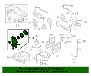 15010AA360 - Oil Pump 2008-2021 Subaru | Bam Wholesale Parts
