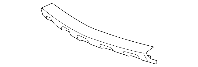 2010-2015 Chevrolet Equinox Bright Chrome Front Bumper Fascia Molding ...