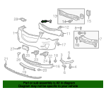 2010-2017 Chevrolet Equinox Passenger Side Front Bumper Fascia Seal ...