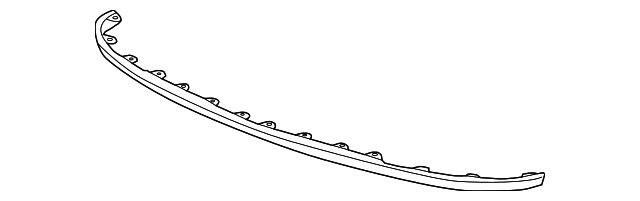 2012-2017 Chevrolet Equinox Front Bumper Fascia Air Deflector 20849309 ...