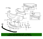 2012-2017 Chevrolet Equinox Front Bumper Fascia Air Deflector 20849309 ...