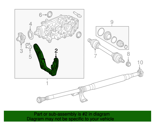 246-352-05-00 - Mount Beam 2015-2020 Mercedes-Benz | Mercedes-Benz USA ...