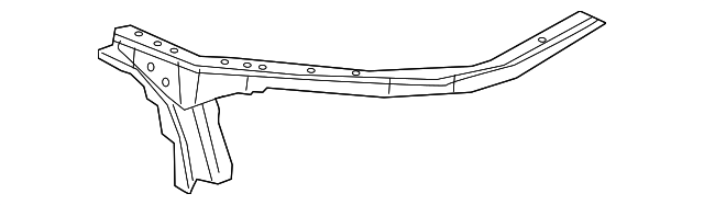 2016-2018 Chevrolet Malibu Driver Side Front End Upper Tie Bar 84020975 ...