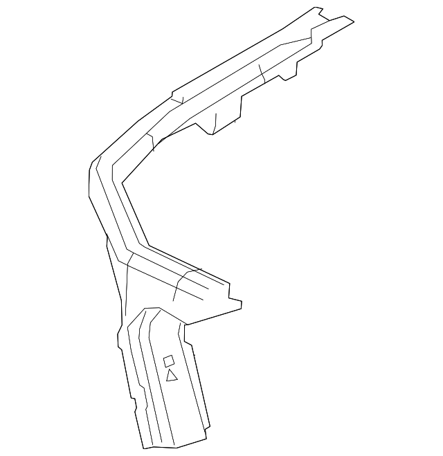 2016-2018 Chevrolet Malibu Bar 84020976 GM | GMPartsDirect.com