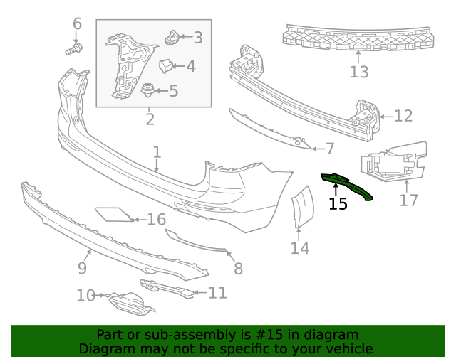 32216741 - Flare Extension - 2018-2020 Volvo XC60 | Volvo OEM Parts Direct