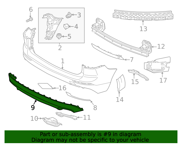 31425208 - Lower Cover - 2018-2020 Volvo XC60 | Volvo OEM Parts Direct