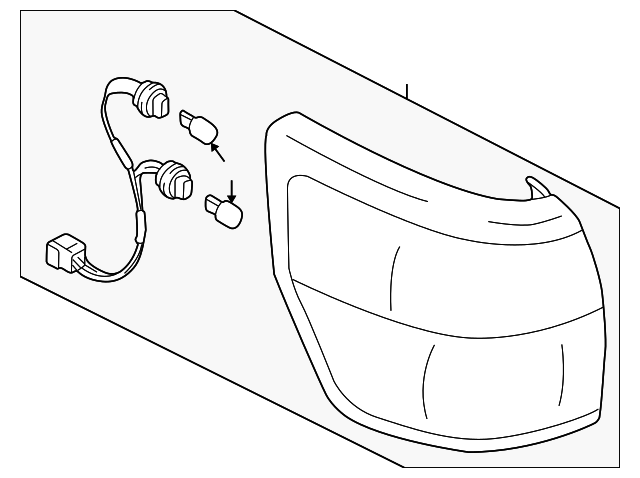 84201AE30ANN - Tail Lamp Assembly - 2003-2006 Subaru Baja | World OEM ...