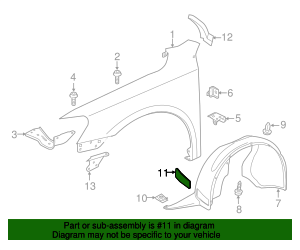 2012-2019 Volkswagen Passat Cover 561-805-984-9B9 | OEM Parts Online