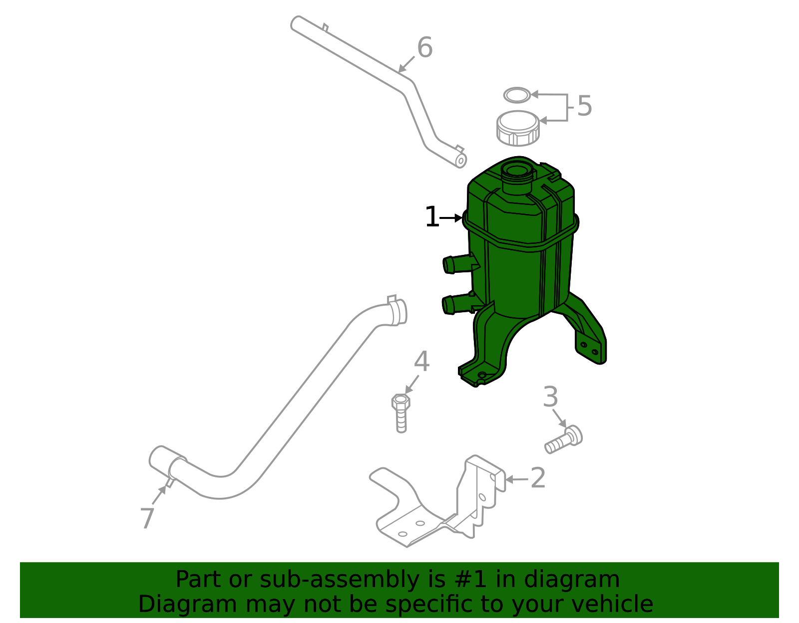 25430-Q4530 - Reservoir Tank 2022 Kia Niro EV | Kia.Parts Store