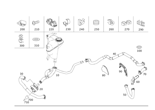 001-995-19-65 - Spacer 2003-2012 Mercedes-Benz | Mercedes-Benz USA Parts