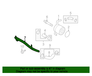 2008-2014 Subaru Tribeca OEM NEW 2008-2014 Subaru Tribeca Oil Cooler ...
