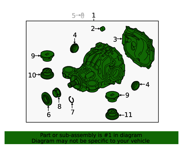 2020 Ford Carrier Assembly L1MZ-3B403-H | TascaParts.com