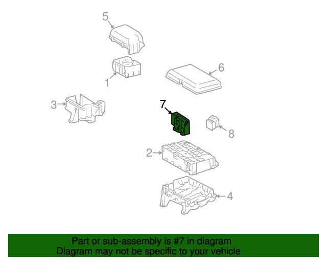 2008-2022 Toyota Fuse Holder 82620-0C030 | OEM Parts Online