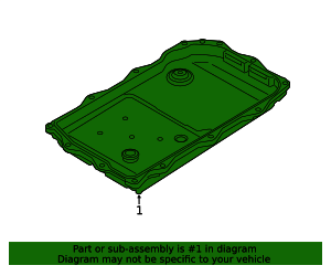 2020-2025 BMW | Trans Pan | 24-34-5-A13-154 | OEM Vehicle Parts