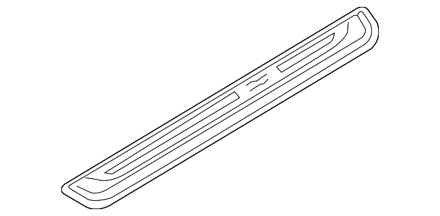 51477219894 - 2012-2018 BMW Sill Cover (51-47-7-219-894) | BMW of South ...