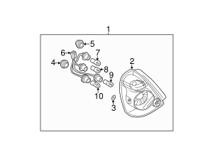 1991-2006 Nissan Bulb 26261-89911 | Nissan Parts Plus