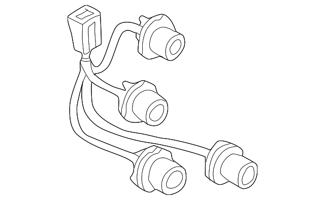 2002-2006 Nissan Altima Socket & Wire 26551-8J000 | QuirkParts
