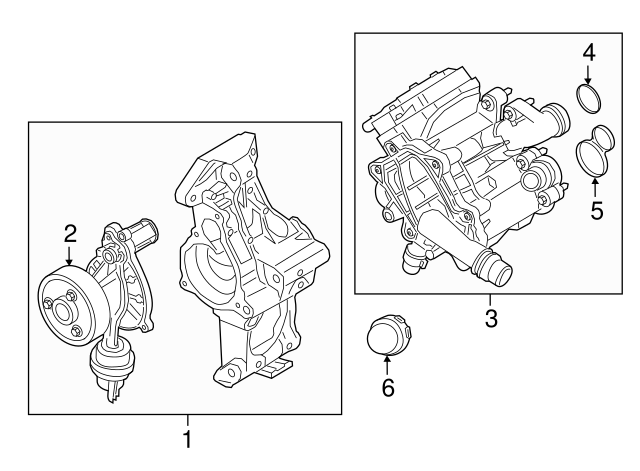 11518638026 - 2017-2022 BMW Water Pump (11-51-8-638-026) | BMW of South ...