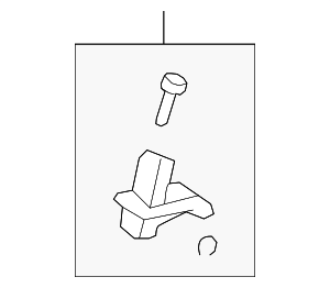 2004-2022 Toyota Lock Lever 72057-0E010-C0 | Toyota Parts