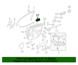 251-760-01-61 - Handle, Inside 2006-2010 Mercedes-Benz | Mercedes-Benz ...