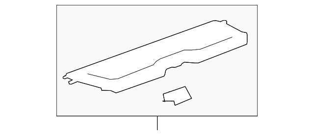 2016-2022 Chevrolet Spark Jet Black Luggage Shade 95416295 GM ...