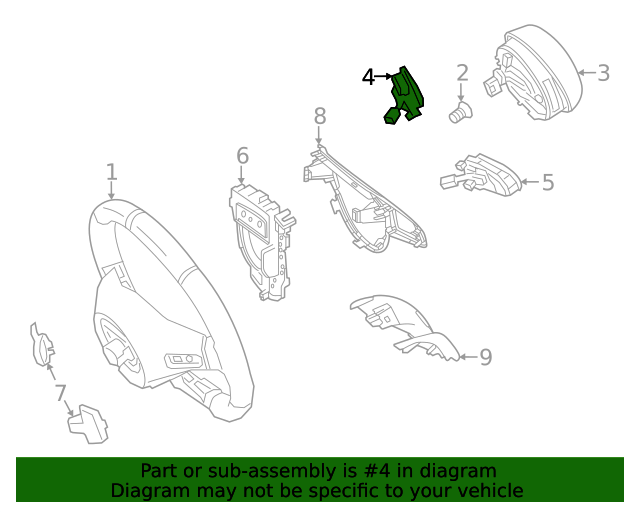 099-905-01-51 - Switch Mercedes-Benz USA Parts