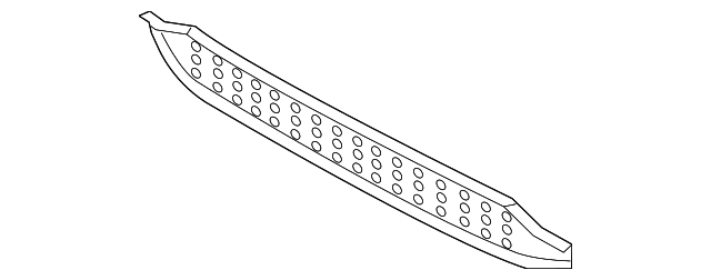 2019-2023 Jaguar I-Pace Lower Grille T4N23310 | JaguarParts.com