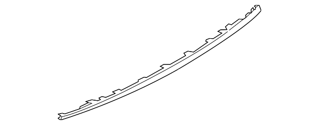 Genuine Audi 8W6-853-551-3Q7 | Center Molding | FREE Shipping on Most ...