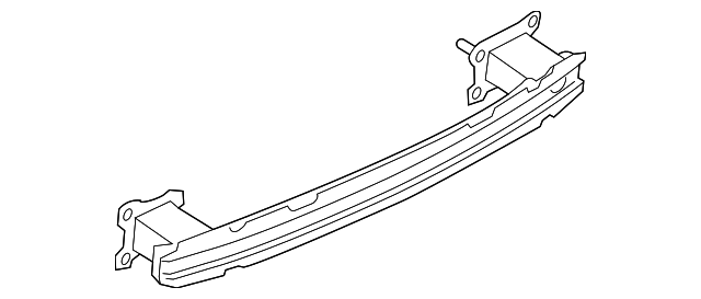 8W0-807-309-F - Impact Bar 2018-2019 Audi | Audi OEM Parts