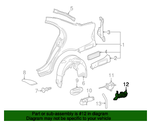 219-820-00-72 - Actuator Bracket 2006-2011 Mercedes-Benz | Mercedes ...