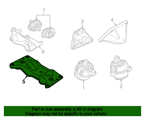 22326775907 - 2009-2019 BMW Trans Cross-Member (22-32-6-775-907) | BMW ...