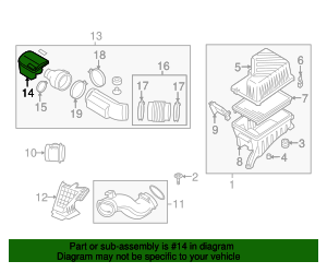 28191-2J300 - Resonator 2009 Kia Borrego | Kia.Parts Store