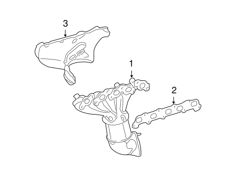 Exhaust Manifold for 2005 Chevrolet Colorado | GMPartsDirect.com