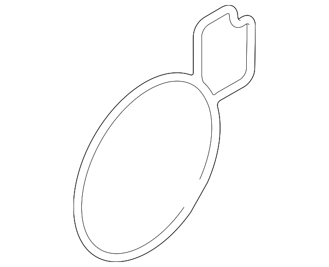 Genuine Water Pump Gasket for 2003-2011 Saab | Part# 24439799 | Over 30 ...