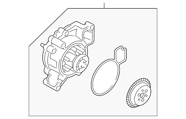 Genuine Water Pump for 2003-2011 Saab | Part# 12630084 | Over 30% Off ...