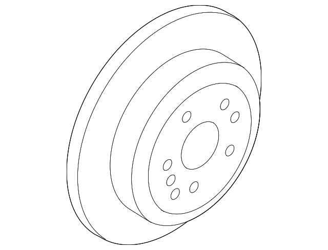 2007-2012 Hyundai Veracruz Rotor 58411-3J000 | OEM Parts Online