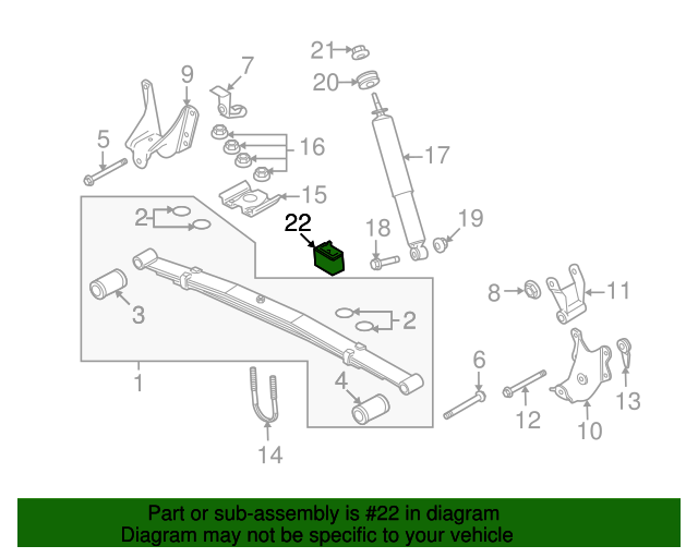 2008-2014 Ford E-150 Bumper 7C2Z-4730-A | TascaParts.com