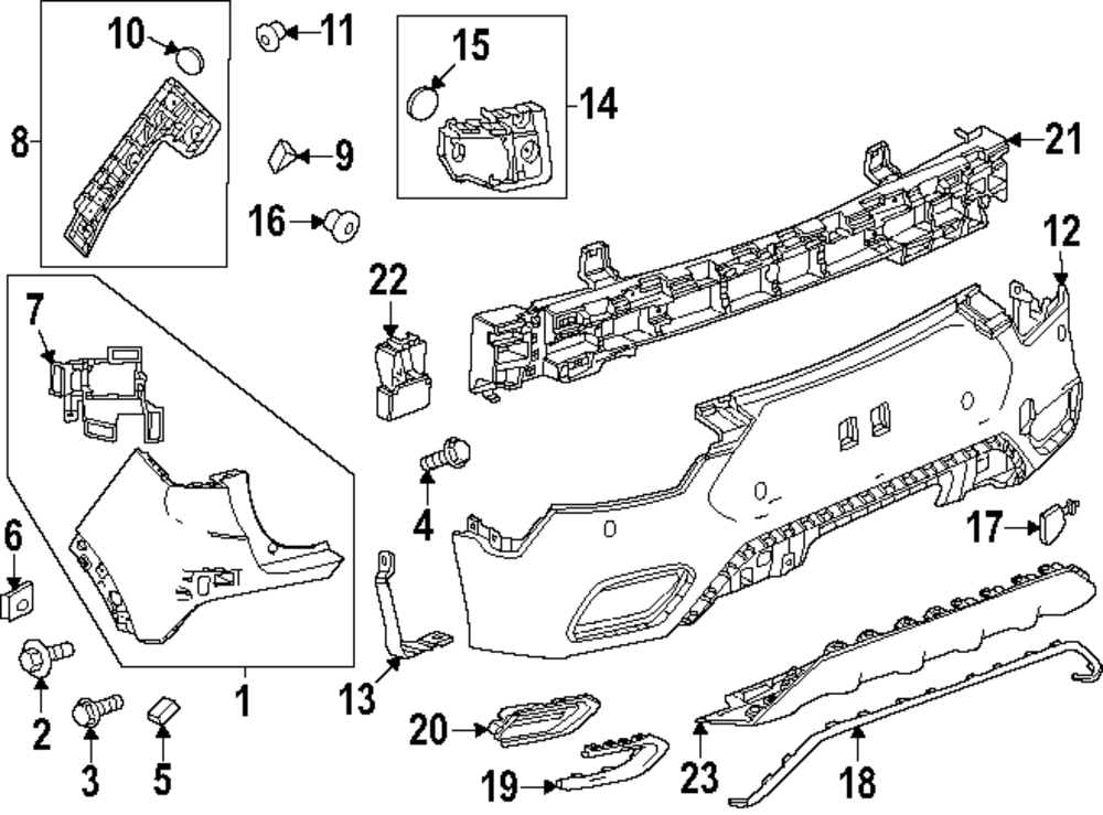 2024-2025 Buick Encore GX Bumper Cover 42876320 GM | GMPartsDirect.com