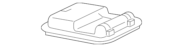 2015-2020 GM Shale Rear Center Seat Belt Bezel 22913341 | NewGMParts.com