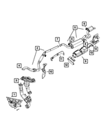 Exhaust System for 2008 Dodge Grand Caravan | Mopar eStore