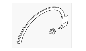 Fender Flare 32409188 | TascaParts.com