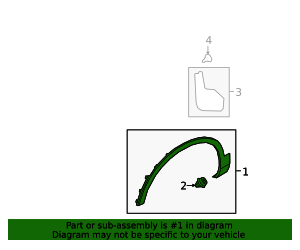 32409189 - Fender Flare 2019-2025 Volvo | AutoNation Parts