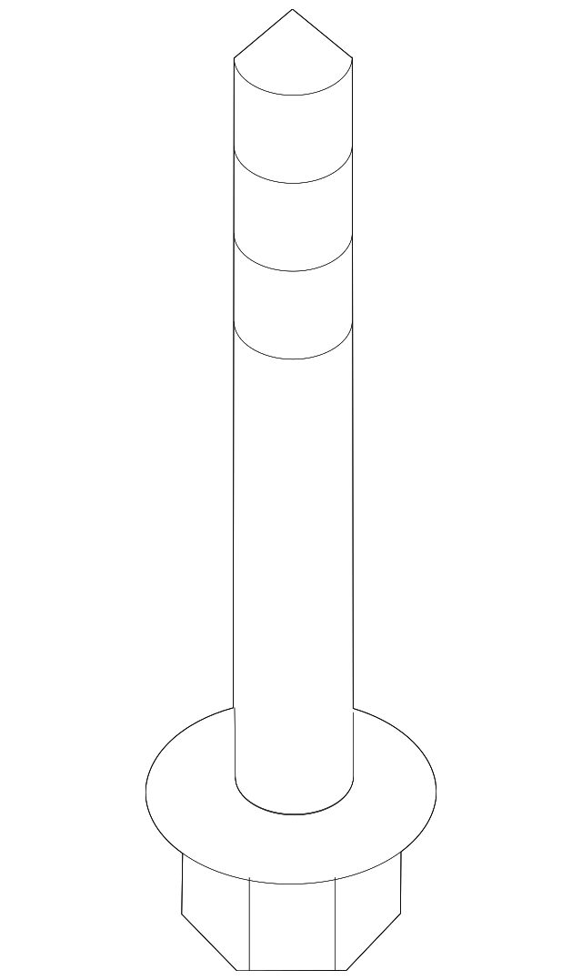 N-911-671-01 - Rear Support Mount Bolt 2009-2023 Audi | Audi OEM Parts