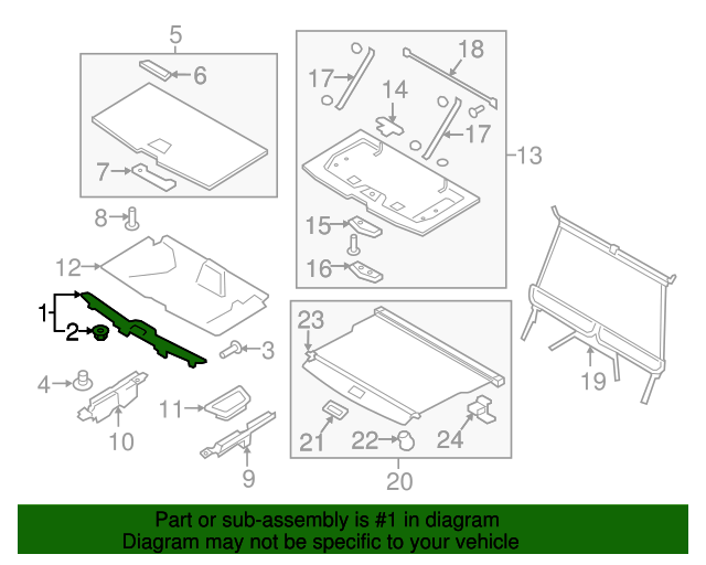 32353428 - Liftgate Trim Scuff Plate 2020-2023 Volvo XC90 ...