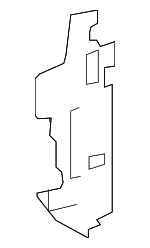 2013-2017 Buick Enclave Radiator Air Baffle (Side) 23130104 GM ...