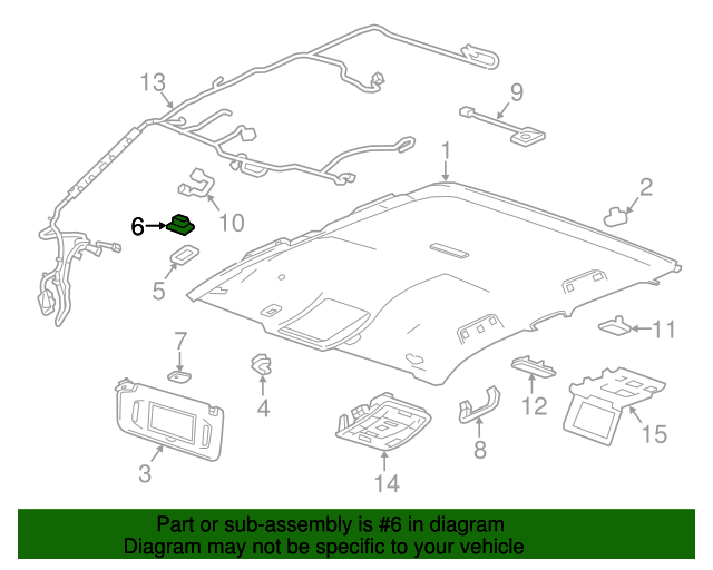 11569967 - Multi-Purpose Retainer 2010-2022 GM | GM Wholesale Direct