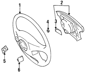 Toyota Steering Wheels For Sale | OEM Genuine Toyota Parts