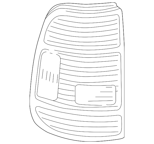 2000-2004 Toyota Tundra Rear Lens - PASSENGER SIDE 81551-0C010 | Toyota ...