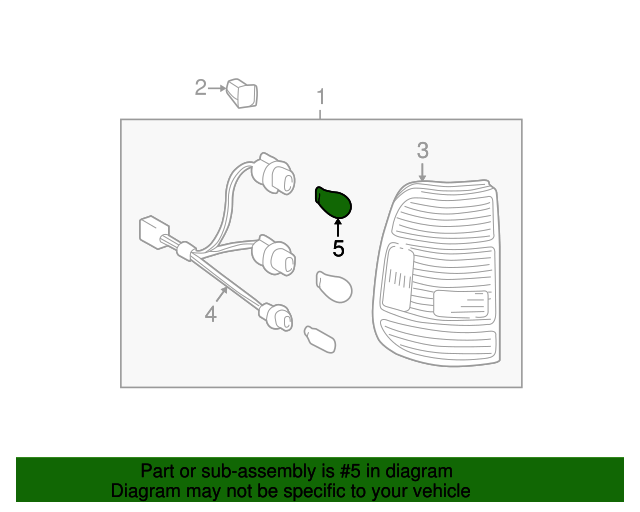 1997-2010 Toyota Bulb 90084-98036 | Toyota Parts Center
